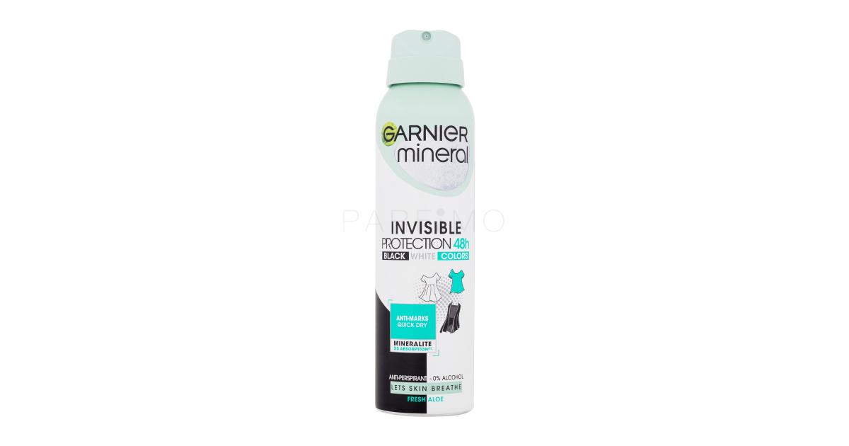 Garnier Mineral Invisible Protection Fresh Aloe 48h Izzadásgátló nőknek ...