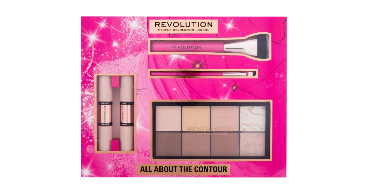 Makeup Revolution London All About The Contour Gift Set Kontúrozó ...