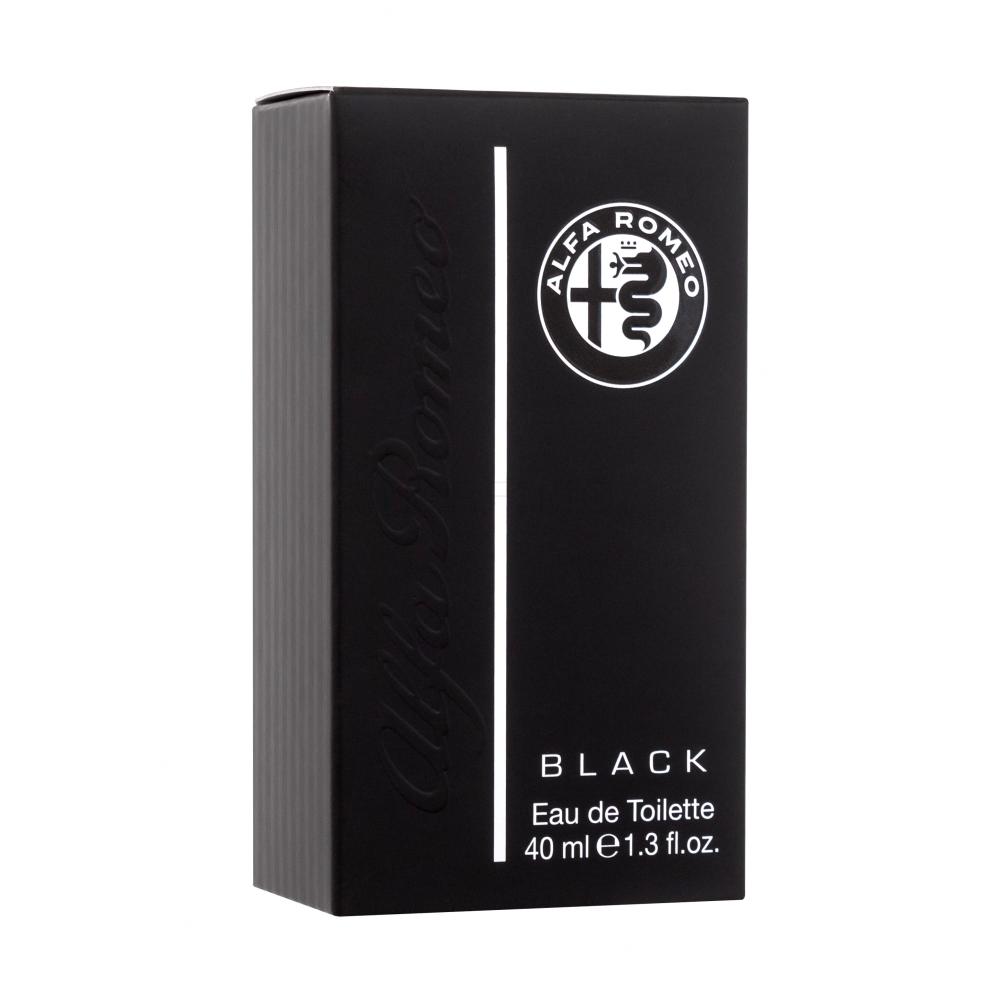 Alfa Romeo Black Eau de Toilette férfiaknak 40 ml | PARFIMO.hu