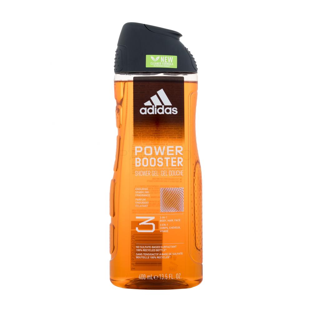 Adidas Power Booster Shower Gel 3-In-1 New Cleaner Formula Tusfürdő ...