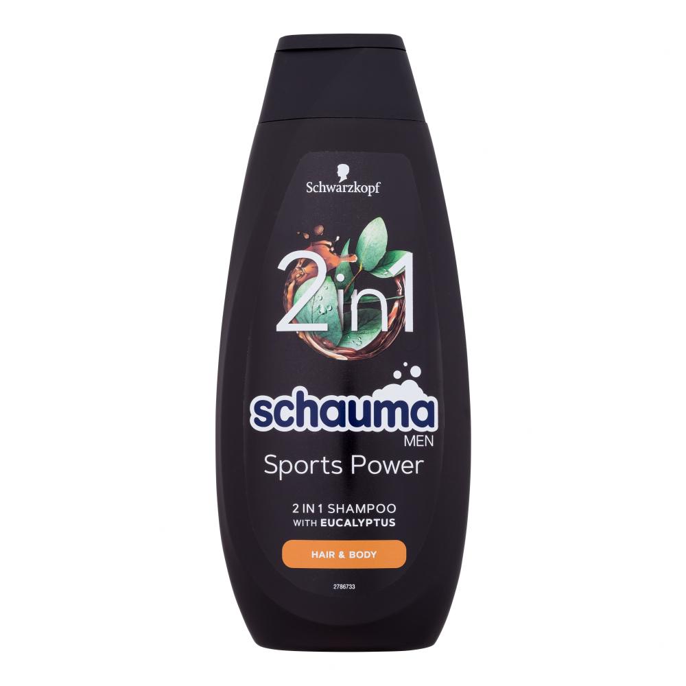 Schwarzkopf Schauma Men Sports Power 2In1 Shampoo Samponok férfiaknak ...