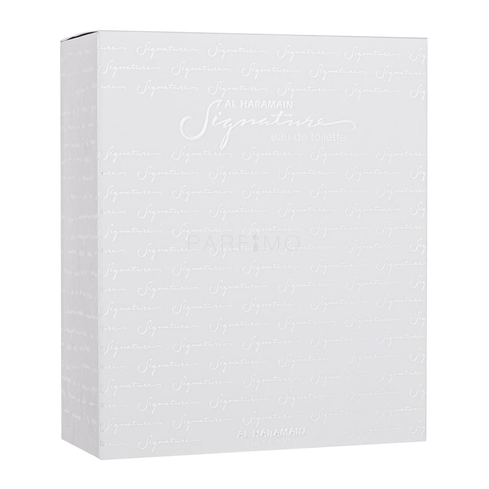 Al Haramain Signature Silver Eau de Toilette | PARFIMO.hu